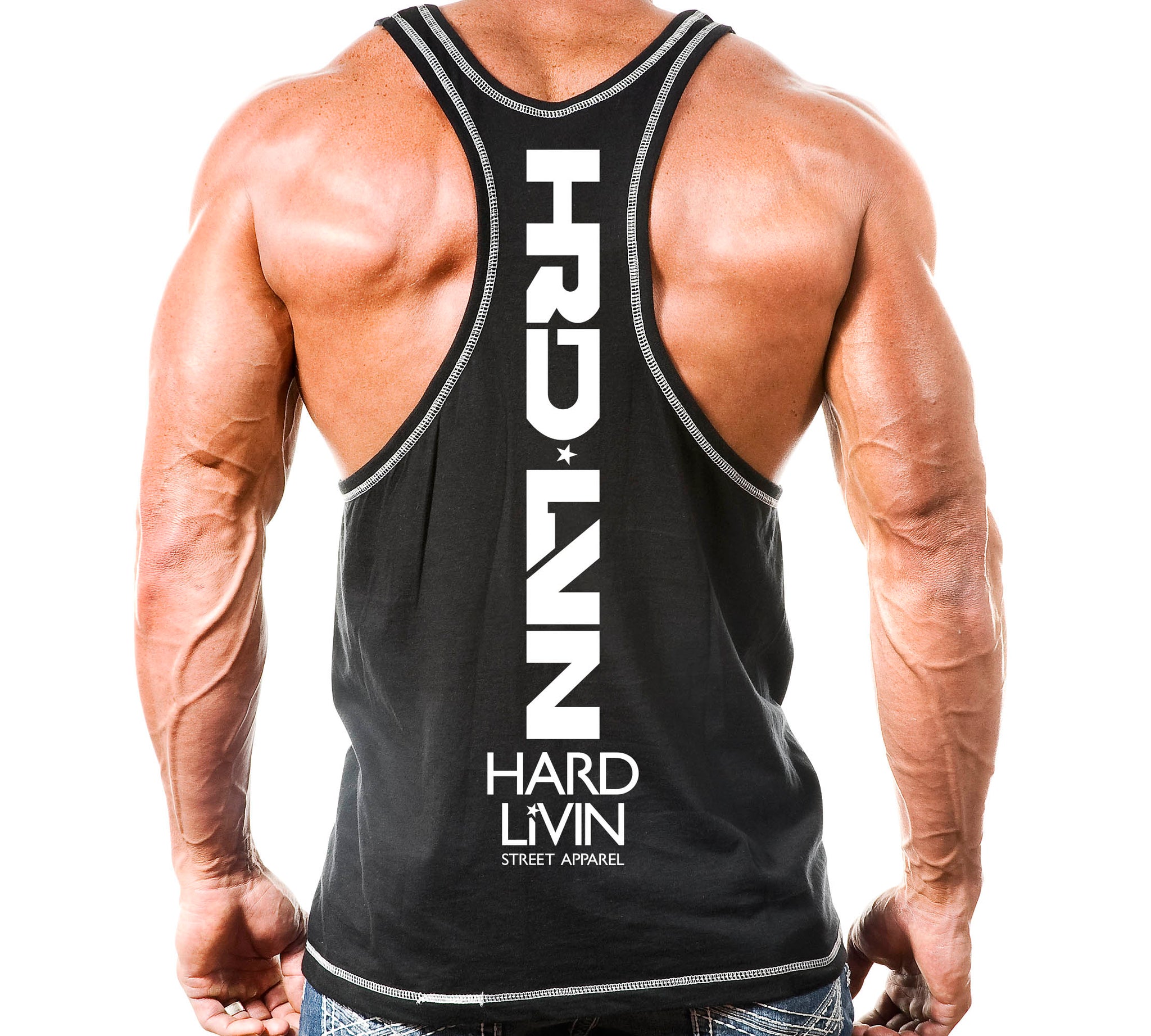 Hard Livin (HRD-LVN)-6: White – Monsta Clothing